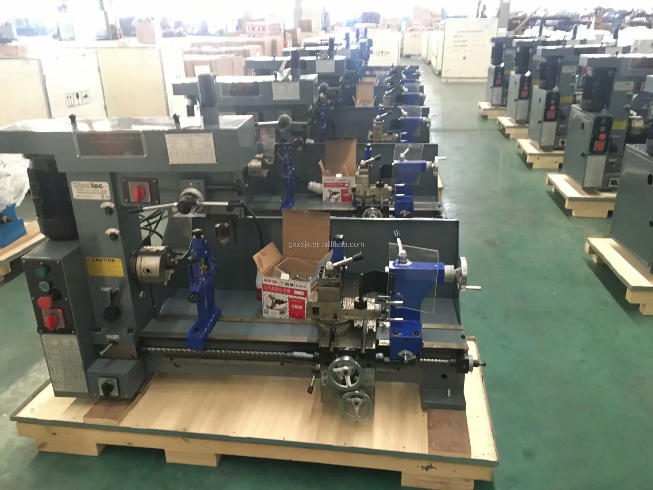 HQ800 Multi Purpose Lathe Machine - Drilling/turning/milling