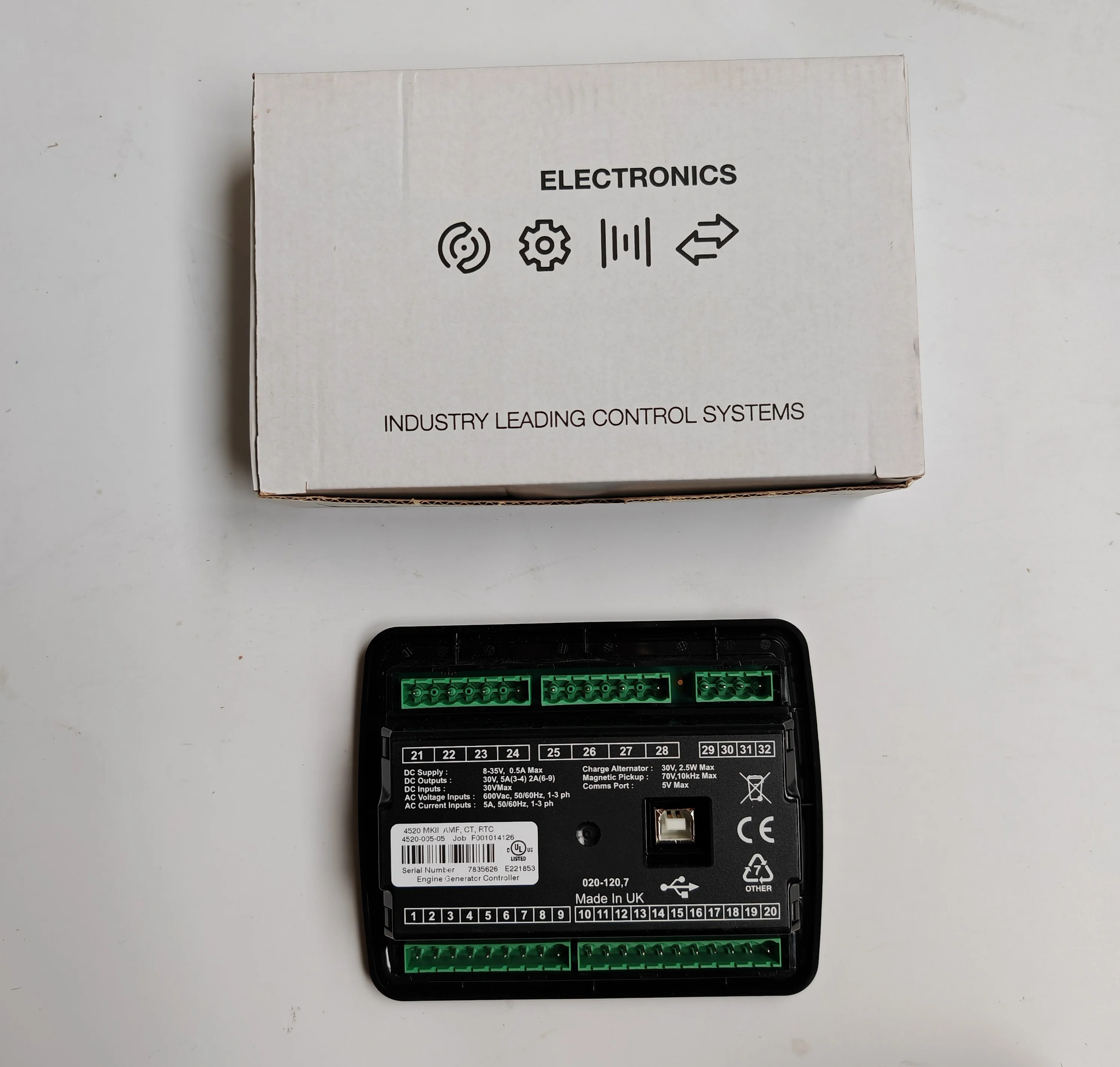 Genset Generator Parts - Reliable DSE4520 Control Panel