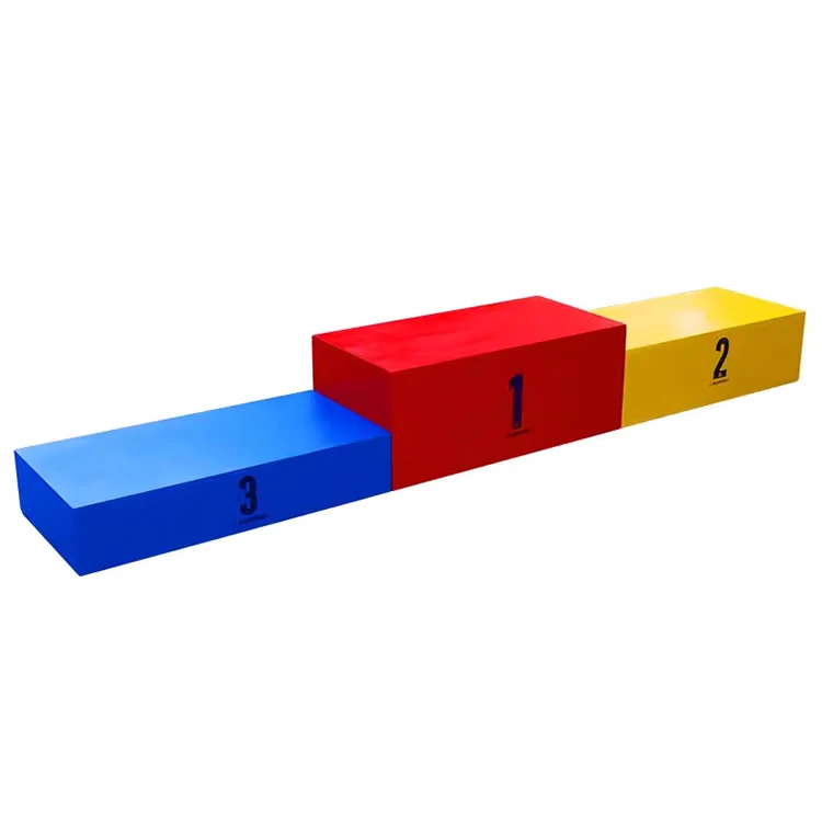 Gymnastics Equipment Winner's Rostrum Gymnastics Blocks 3-Piece ...
