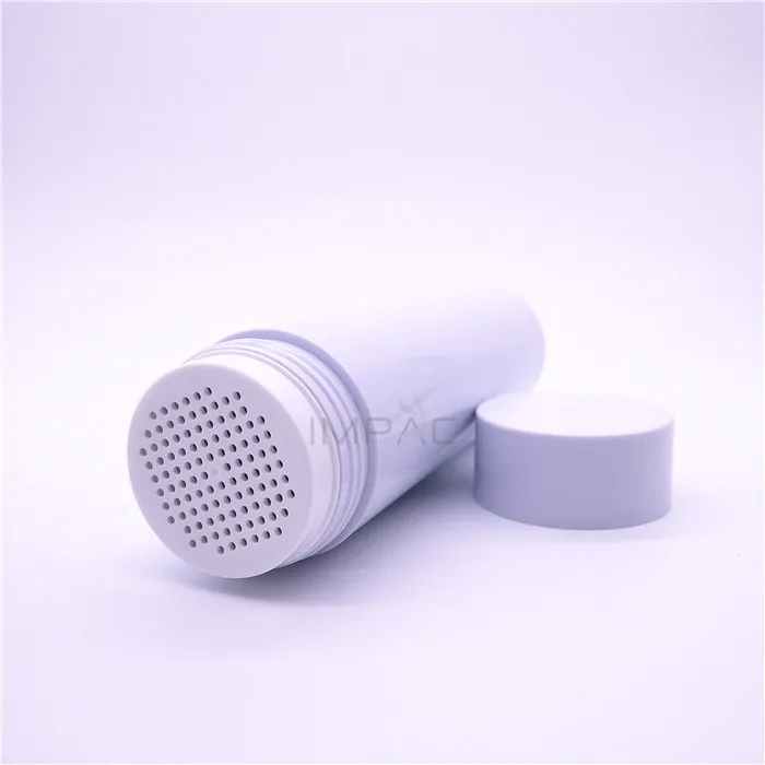 Two Top Different Sifter Plastic Custom Hair Fiber Powder Sift Bottle ...