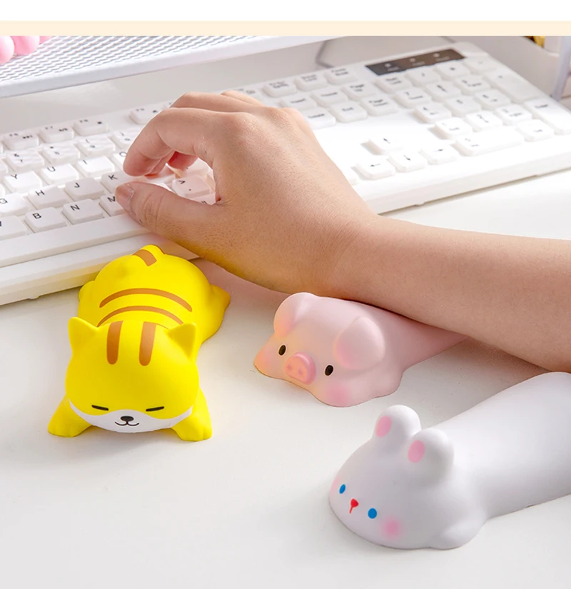 Cute Ergonomic Mouse Pad With Wrist Rest Support - Oem