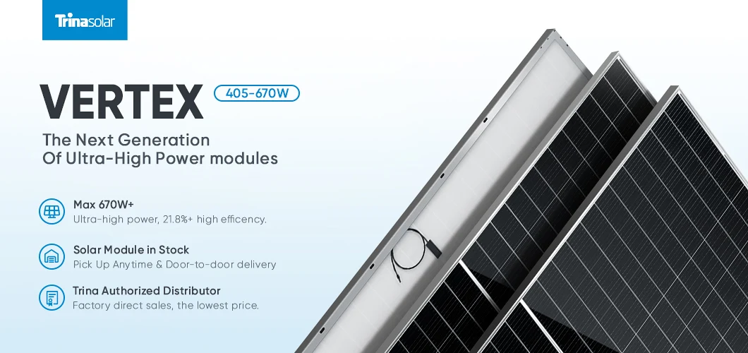 Trina Solar Dual-row Tracker With 1-p Agile 510w 560w 20000w High Power ...