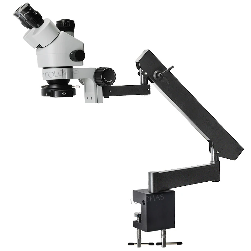 LHISM Binocular Laboratory Stereo Zoom Arm Stand High Magnification ENT ...
