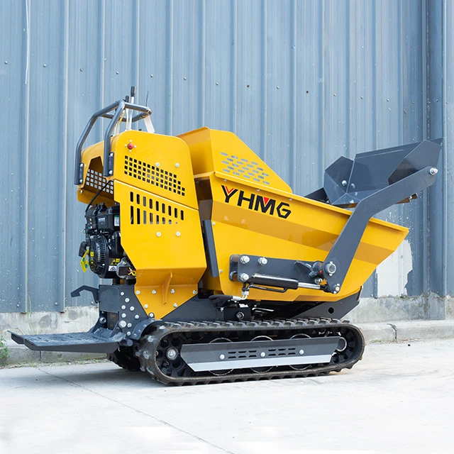 Hydraulic Concrete Self Load Tracked Rubber Dumper Price