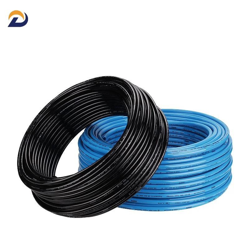Festos Trachea Pln-6x1-sw/bl/nt/rt/sl Black Blue Transparent Red Silver ...