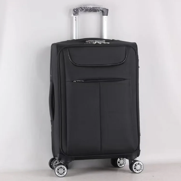 20" Soft Lock Nylon Expandable Pilot Trolley Carry-on Luggage Bag ...