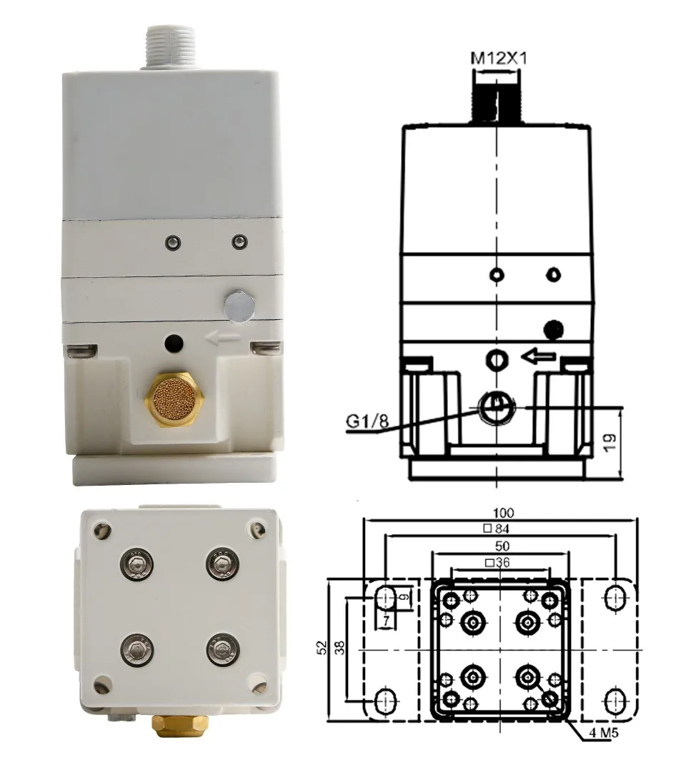 ETV3000 ETV4000 Proportional Vacuum Valve - Precision Control