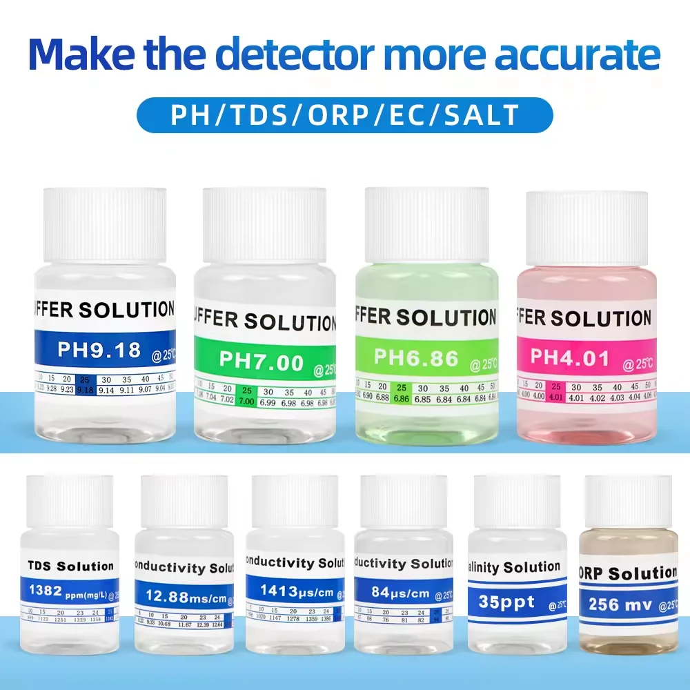 Ph Orp Tds Cs Sa Calibration Buffer Solution Calibration Point 7.00/4.01/9.18 /6.86 Ph Buffer ...