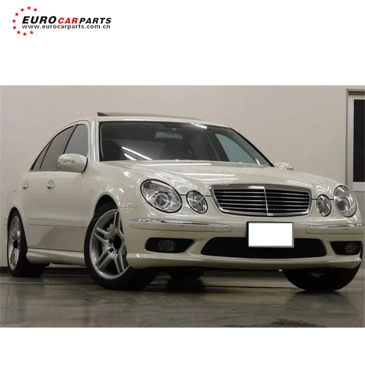 E63 Kit For E Class W211 E63 Style Pp Material Include Front Bumper Rear Bumper Side Skirts Body ...