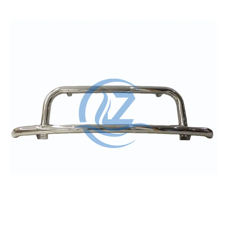 2005+ Hiace Mini Bus Front Bumper Protect The Bar Wide Body Stainless ...