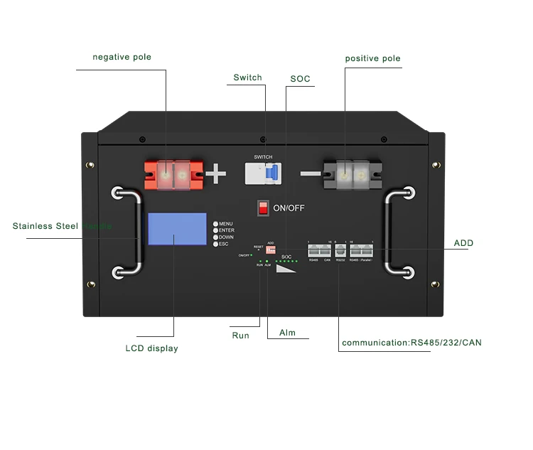 Rack Mounted 51.2V 48V 200Ah 300Ah 5Kwh 10Kwh Solar Energy System ...