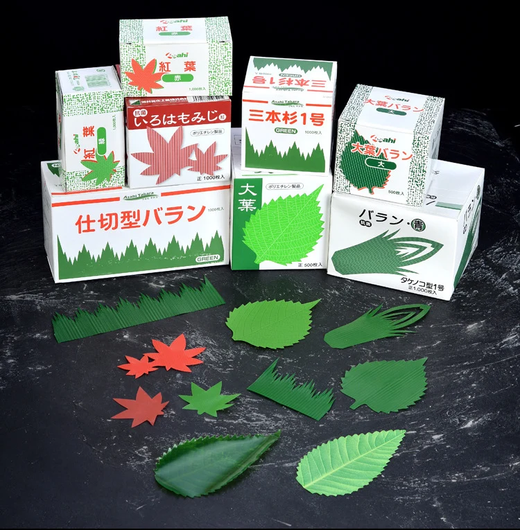 Fake Sushi Grass Divider Bento Box Food Divider Salmon Sashimi ...