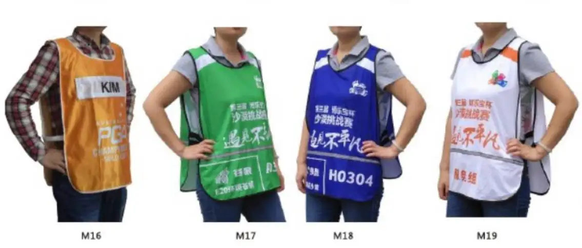 Custom Golf Caddie Bibs - Durable, Lightweight, and Personalized