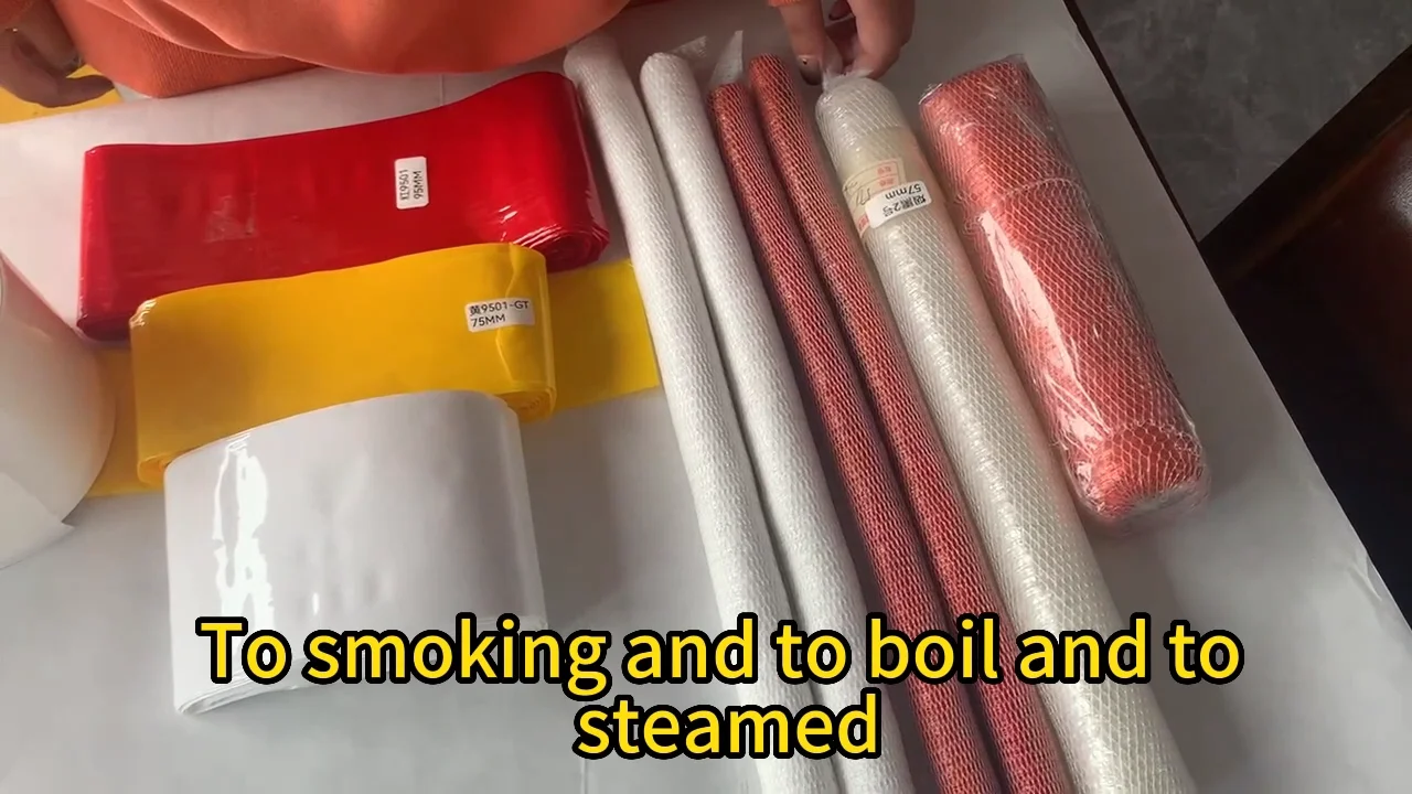 Halal Plastic Sausage Casings For Sausages Film Sausage Packaging ...