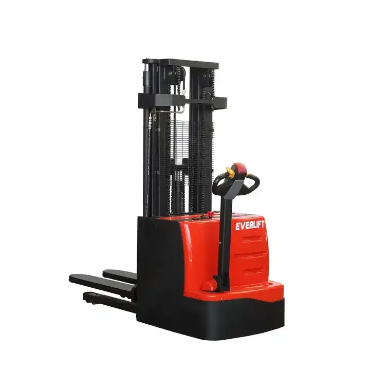 Everlift 1.5 Tonnes 2 Tonnes Walkie Stacker 1.6m-4m Jambes Chevauchées ...