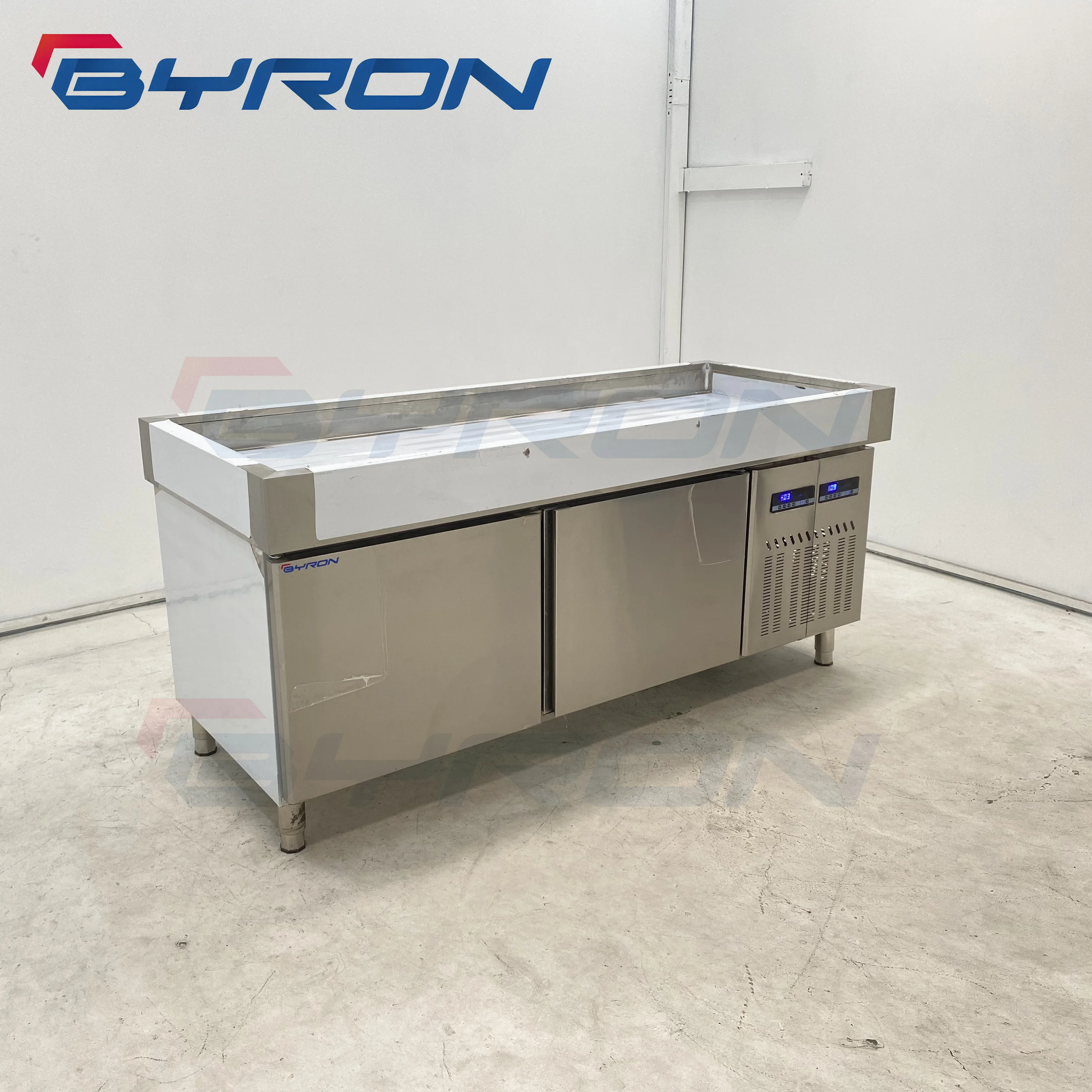 Commercial Single-Temperature Stainless Steel Workbench Refrigerator ...