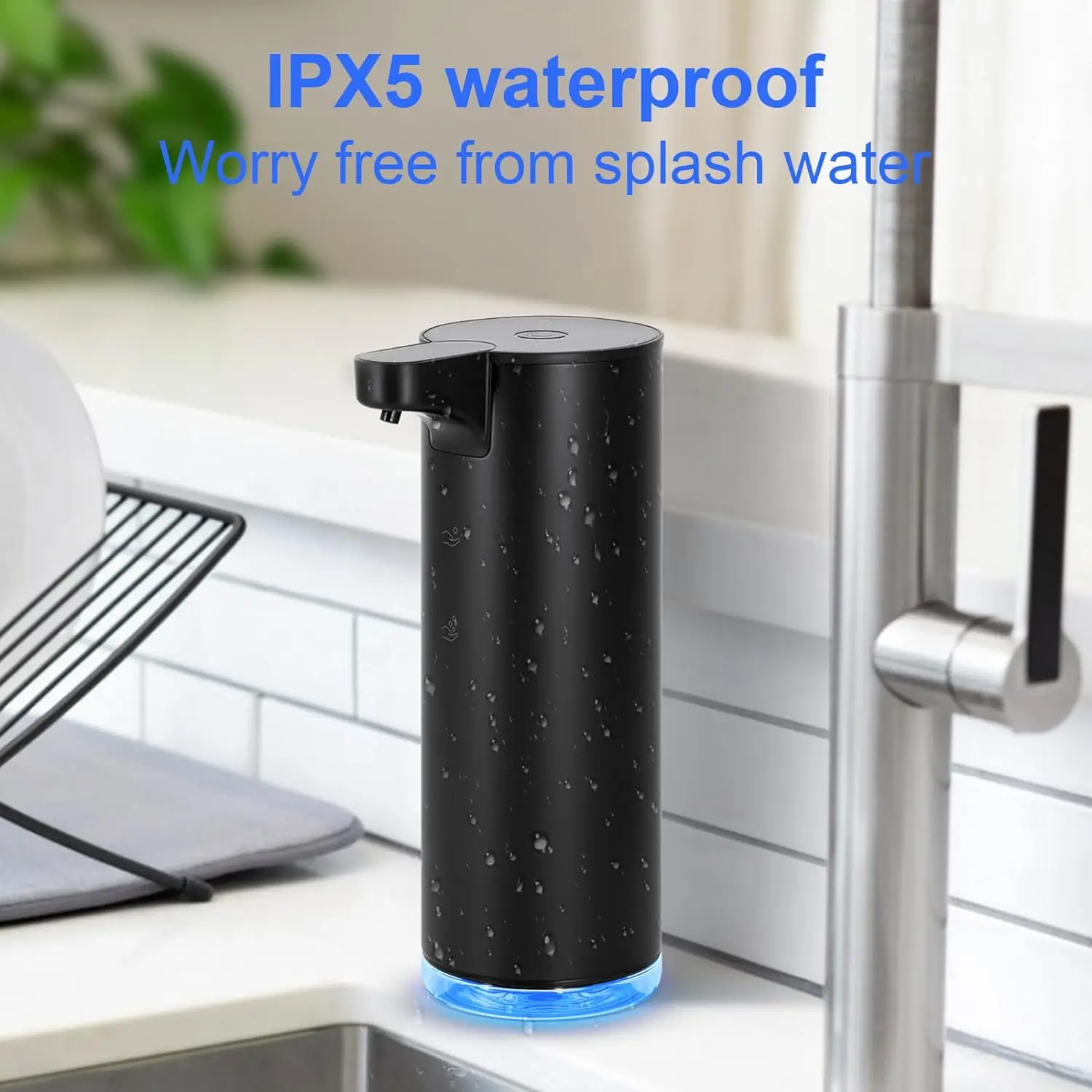 Automatic Rechargeable Desktop Soap Dispenser Touchless SUS304 ...