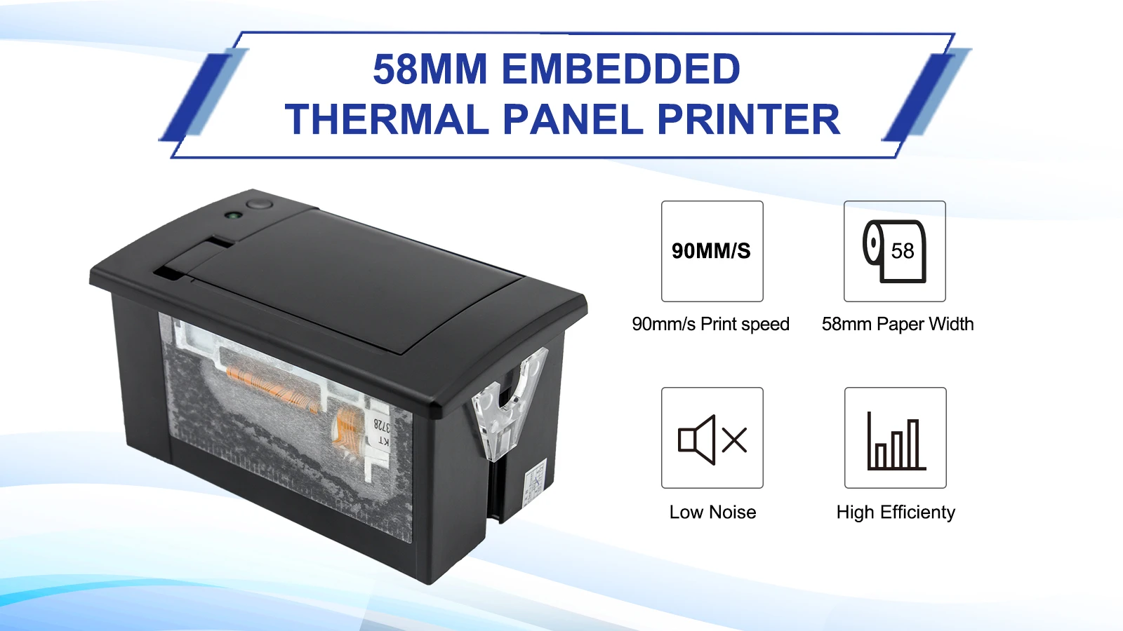 Alibaba.com: CASHINO CSN-A2 58mm Mini Thermal Printer, 5-9V/12V Voltage, RS232 TTL USB Interface ...
