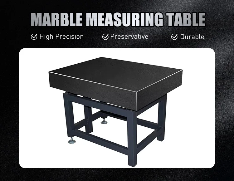 Industrial Granite Surface Plate Inspection Table Flatness 0.01mm High ...