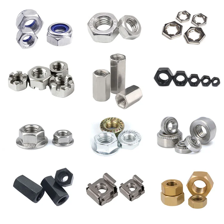 Hexagon Regular Nuts Heavy Duty Grade C Iso 4034 M20 M25 M32 M38 Hex ...