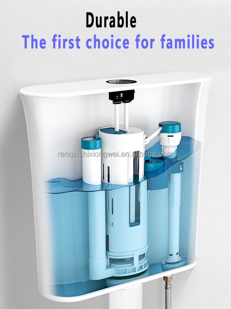 Toilet Dual Flush Valve With Push Button Toilet Fill Valve Dual Flush ...