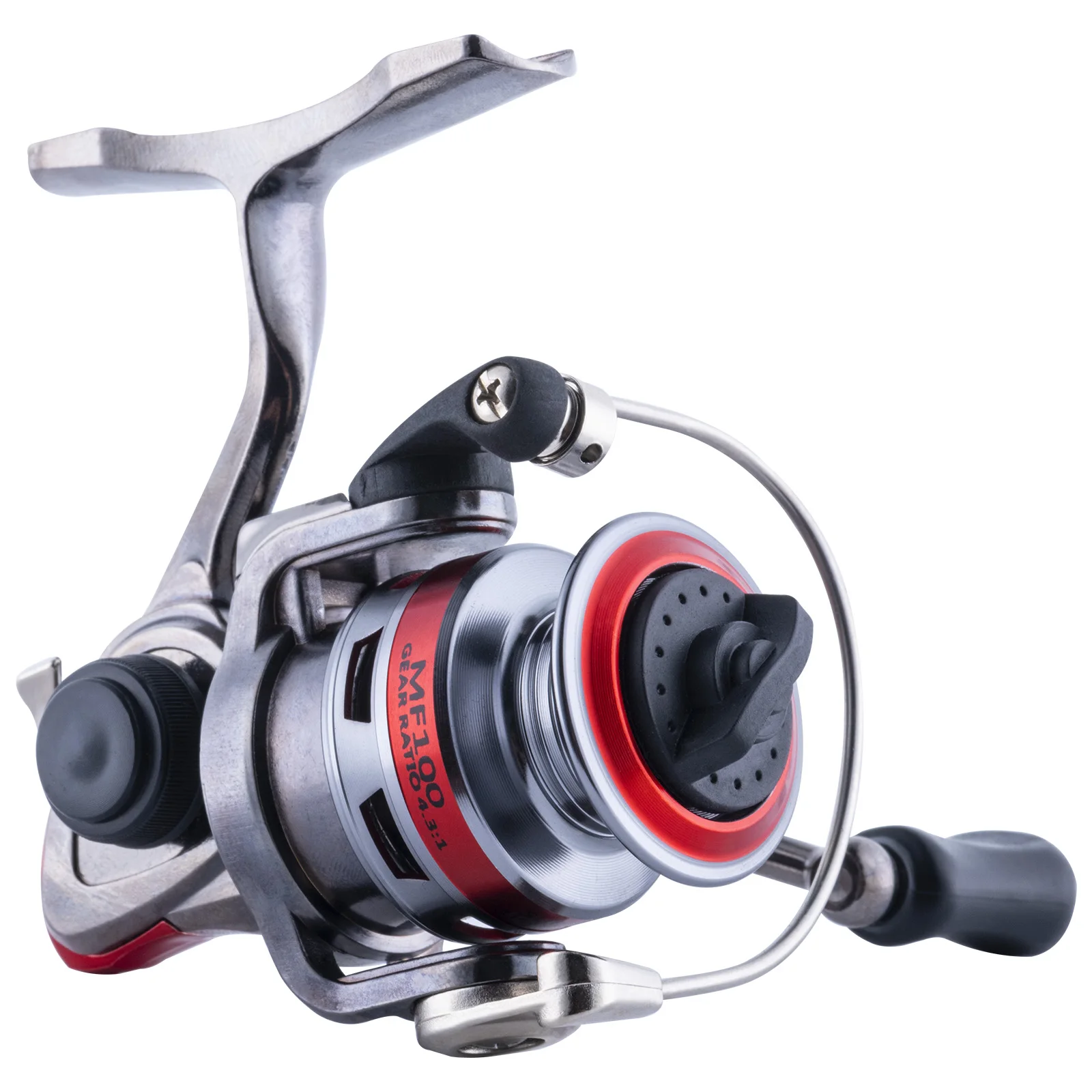 100 Series Collapsible Handle Mini Spinning Fishing Reel Metal Body ...