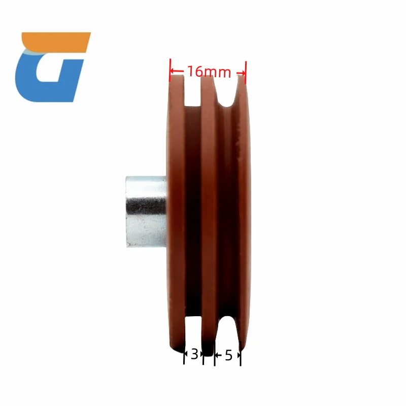 Kone Elevator Amd Rope Wheel Double Groove Door Hanging Wheel 52*16 ...