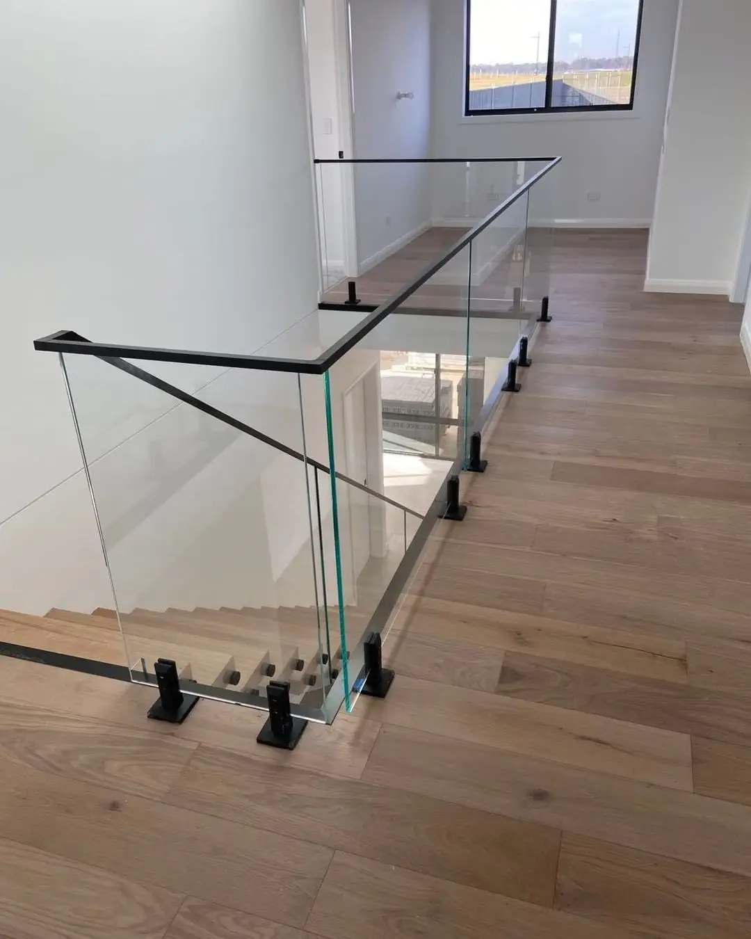 Stainless Steel Railing Column Glass Fixing Clamp Railings Balcony Pool ...