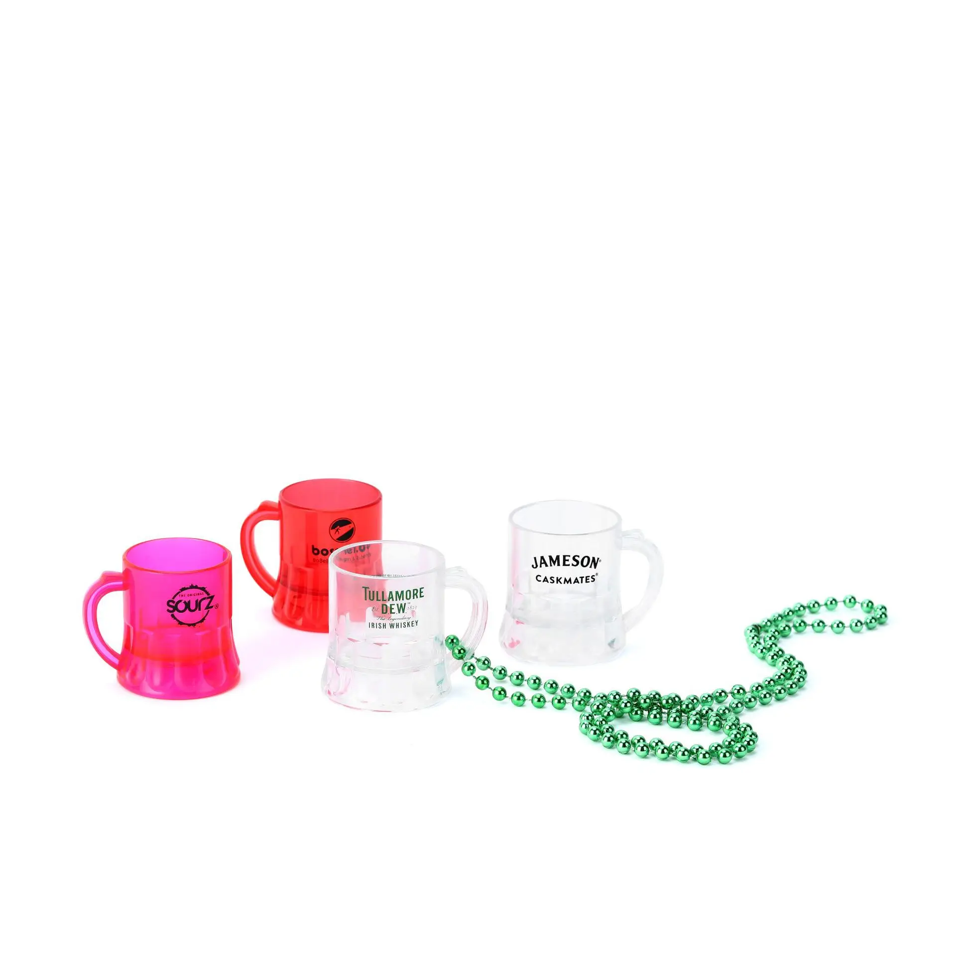 Customized Logo 2oz Clear Shot Cups Small Plastic Shot Glasses ...