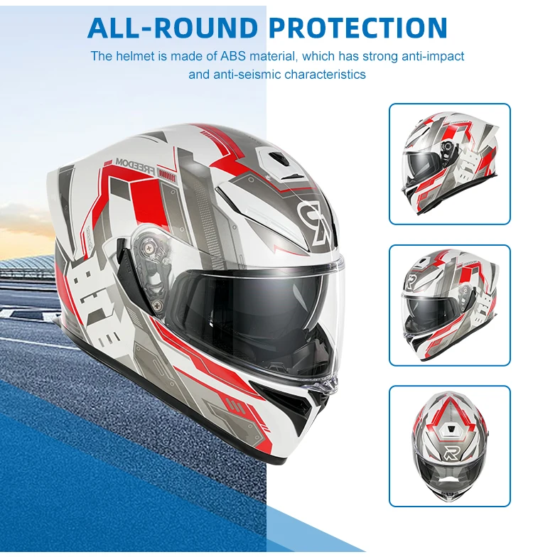 2024 New Funny High Quality Abs Thermoplastic Modular Full Face Outdoor ...