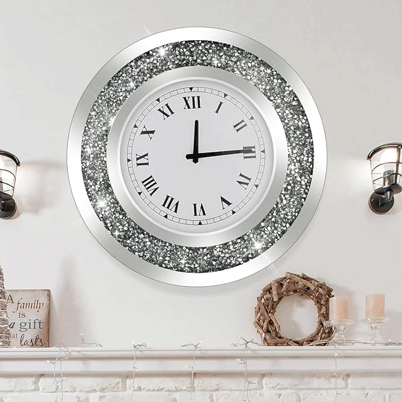 Belleworks Luxury Modern Wall Clocks Home Decor Luxury For Home 3d Wall ...