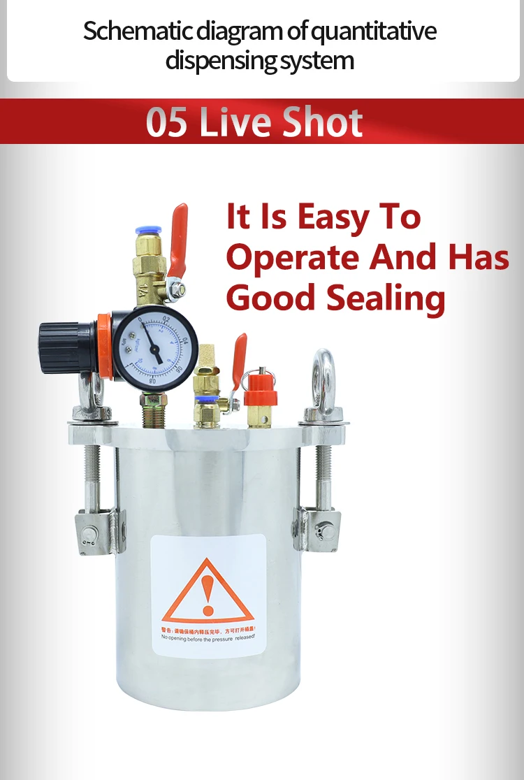 Manual Dispensing Equipment - Stainless Steel Pressure Barrel