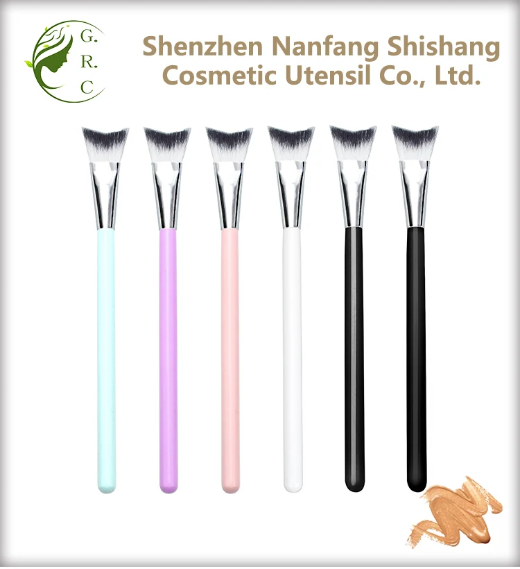 Private Label Metal Women Eyeshadow Makeup Cleaner Brush Creative V ...