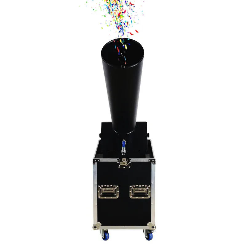 Topflashstar Confetti Machine - 15M Spray Height CO2 Blaster