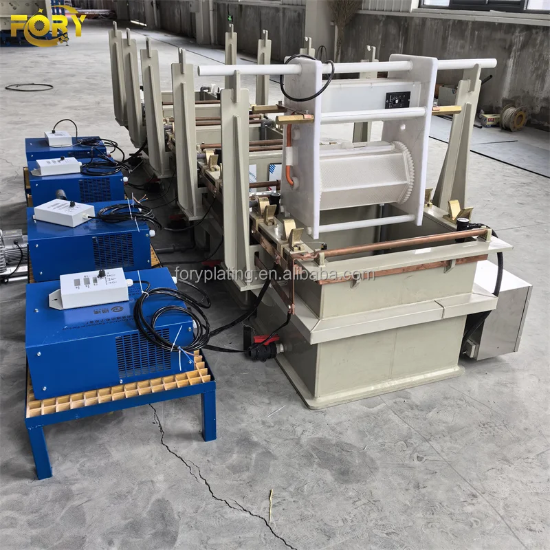 Fory electroplating machine/galvanic bath/hard chrome plating equipment ...