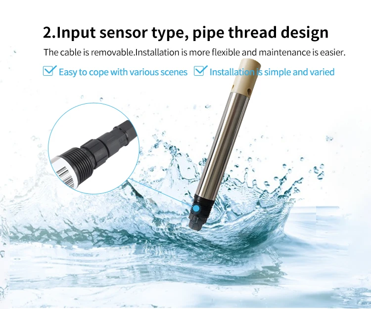 Advanced Four-Electrode Technology Online Conductivity Sensor for Water ...