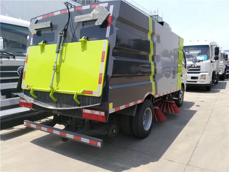 4cbm Road Sweeper Truck Runway Sweeper Truck Sale - Buy Vacuum Road ...