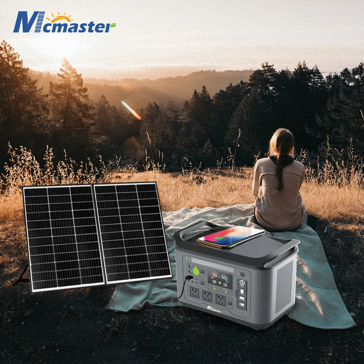 Portable Solar Power Generator 5kw 5000w 10000 Watt Solar Energy ...