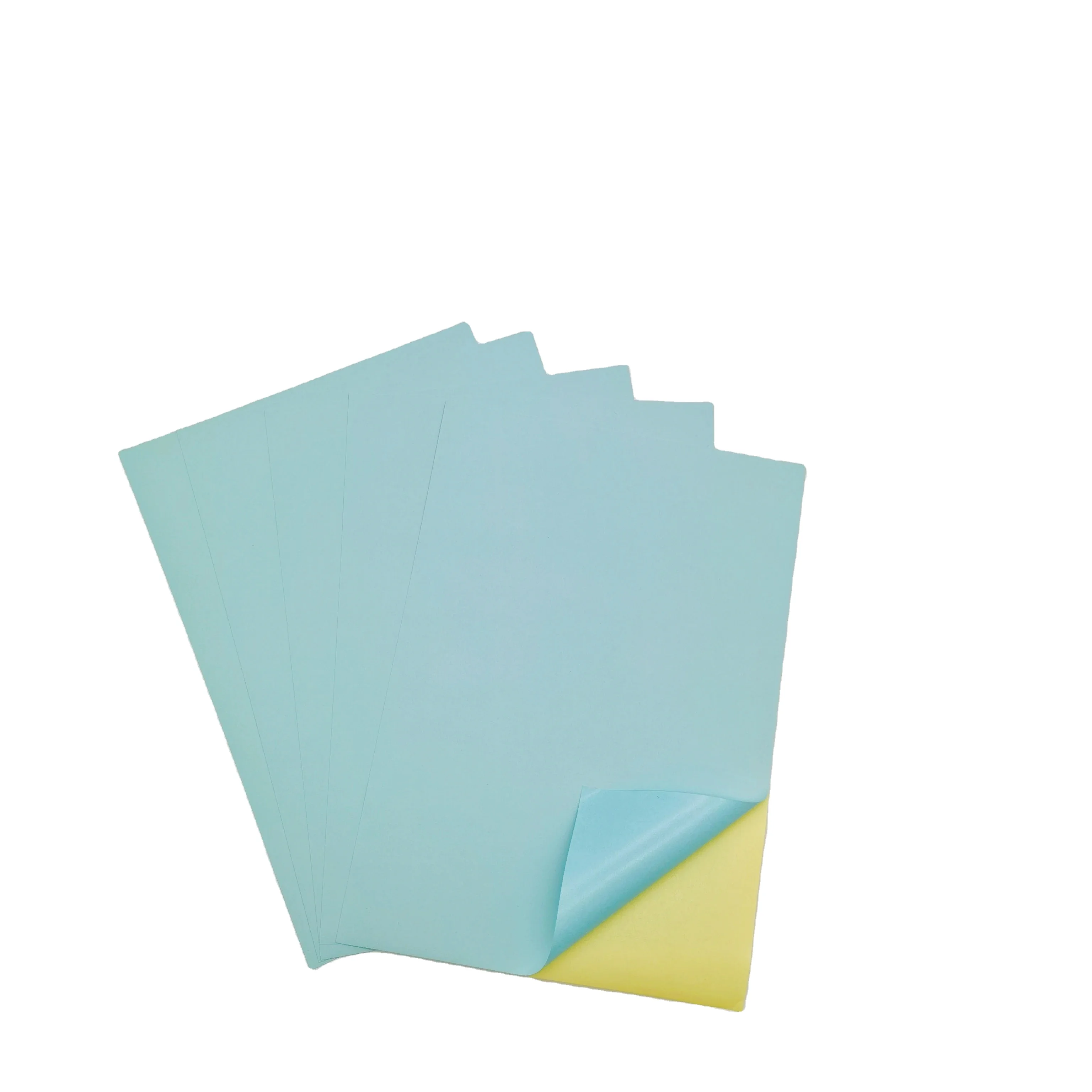 Matte Light Blue A4 Color Self-adhesive Waterproof 25 Sheets Custom ...