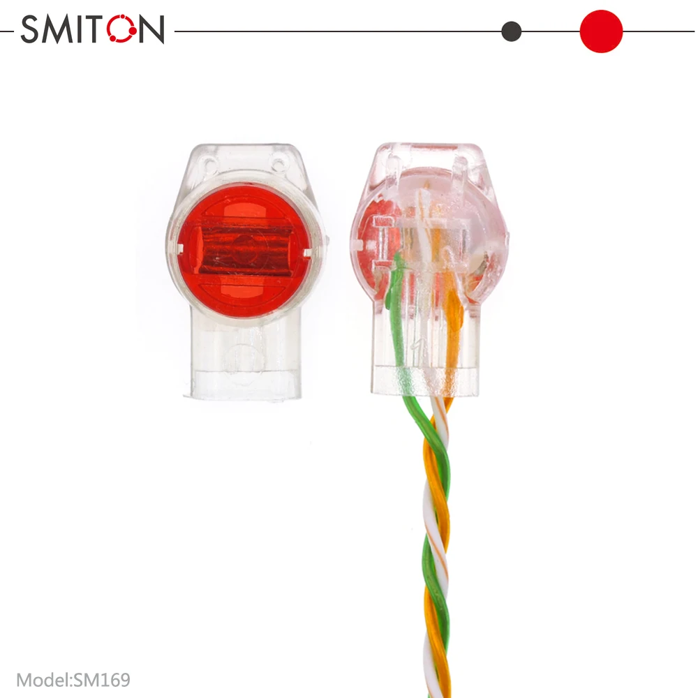 Red Color Uy Telephone Splice Connector Ur K3 Connector - Buy K3 Ur ...