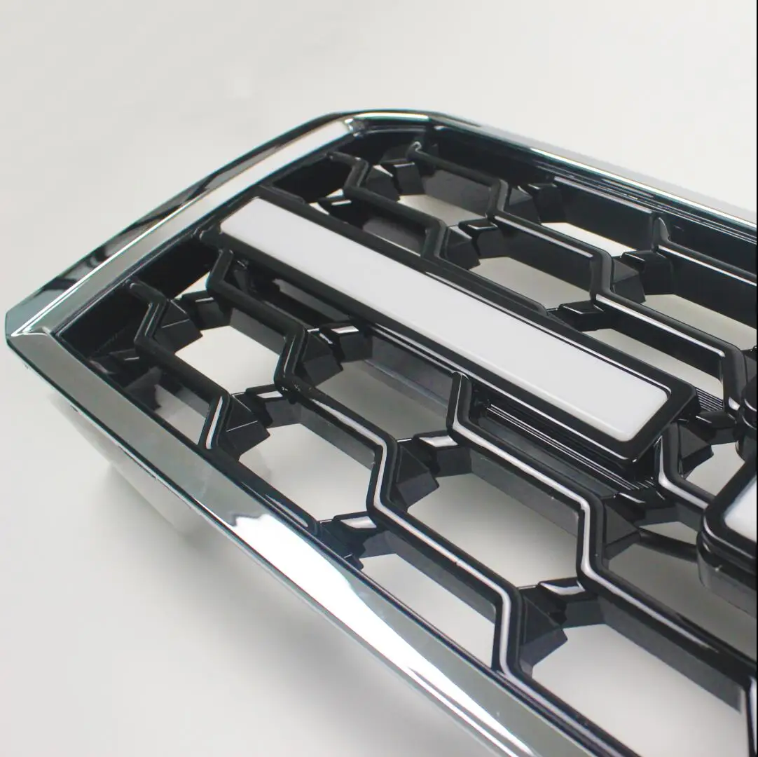 Alibaba.com: LED Flowing Light Chrome Black Front Grille for Toyota ...
