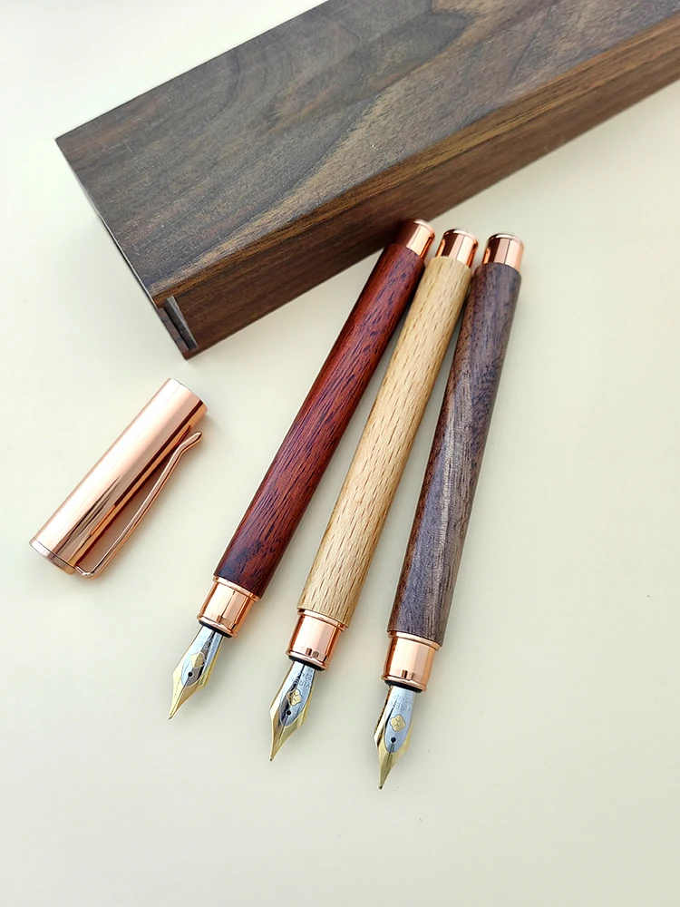 Luxury Wooden Fountain Pen Kits - DIY & Inkless Pencils