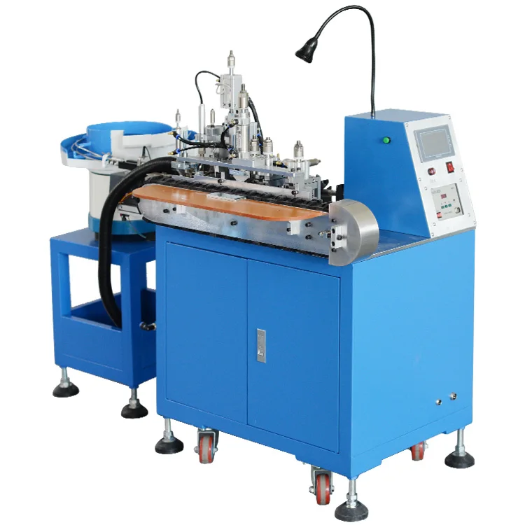 Automatic Soldering & Crimping Machine Electrical Wire Extruder Cable ...