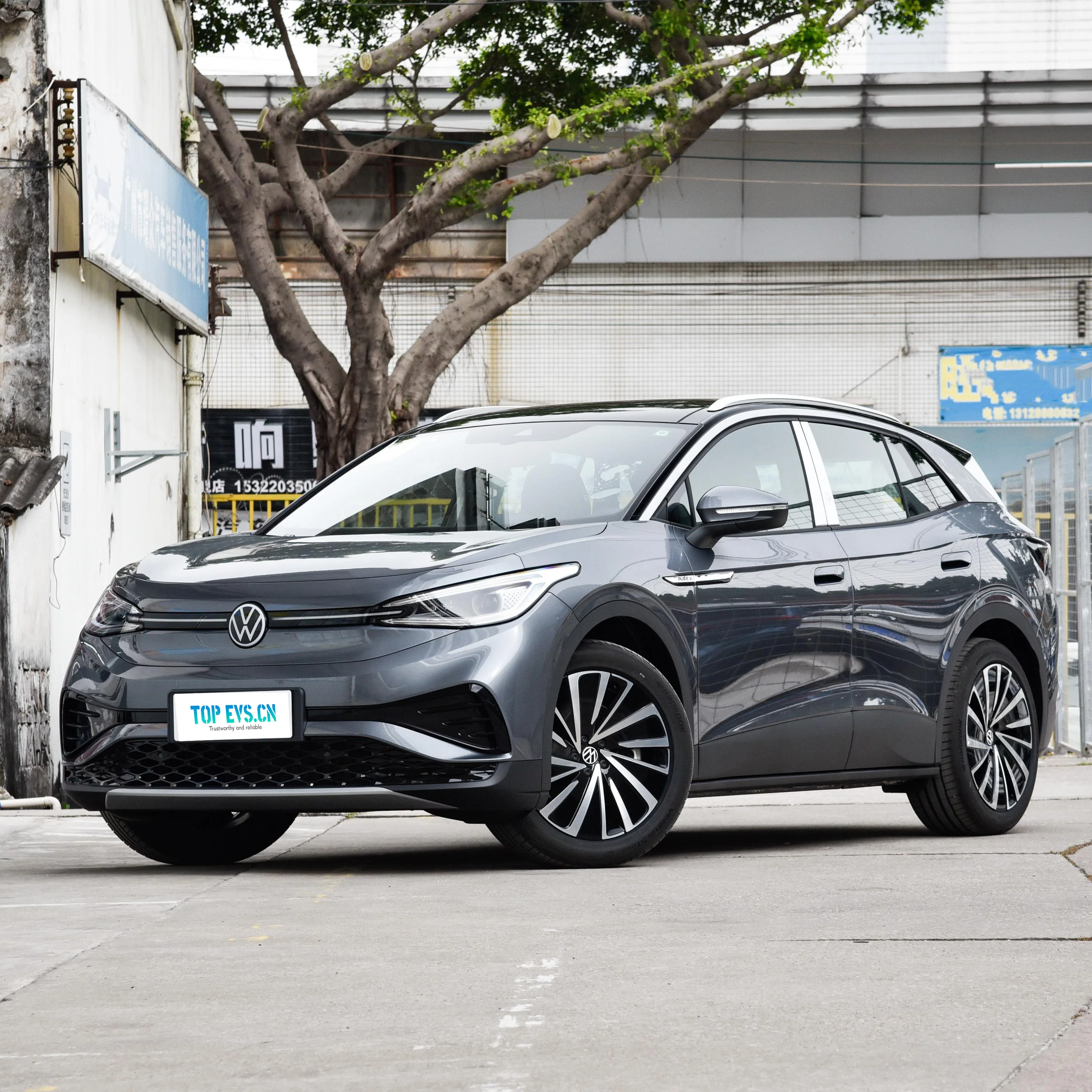 5 Seater Vw Id4 Crozz Id4 X Adult 4 Wheel Ev Electric Cars 2023 New ...