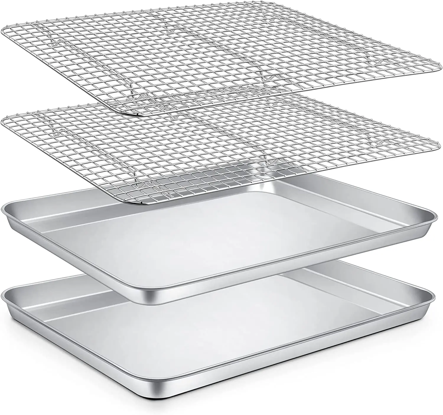 Stainless Steel Baking Trays - Durable & Eco-friendly