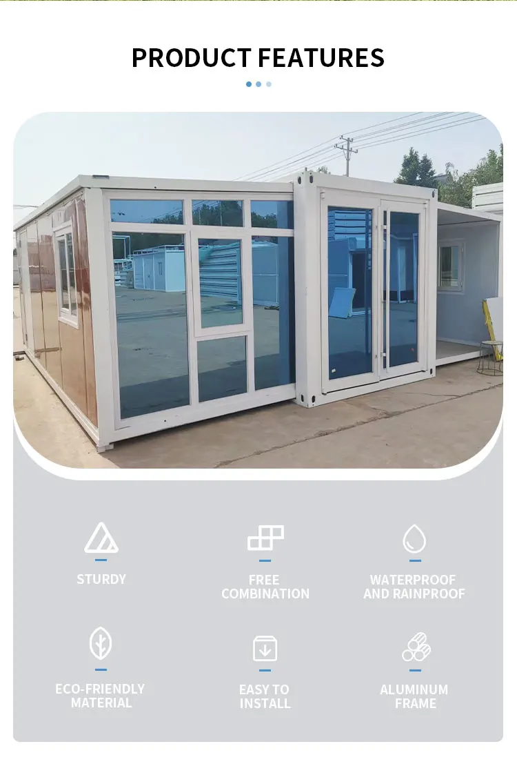 20ft 40ft Expandable Container Home Australia Prefabricated Houses ...