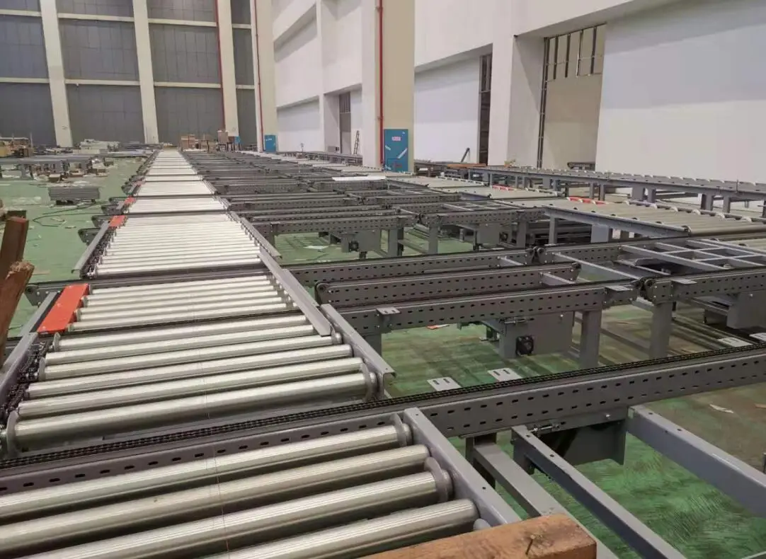 Heavy-duty Mild Steel Drag Chain Conveyor for Food & Chem