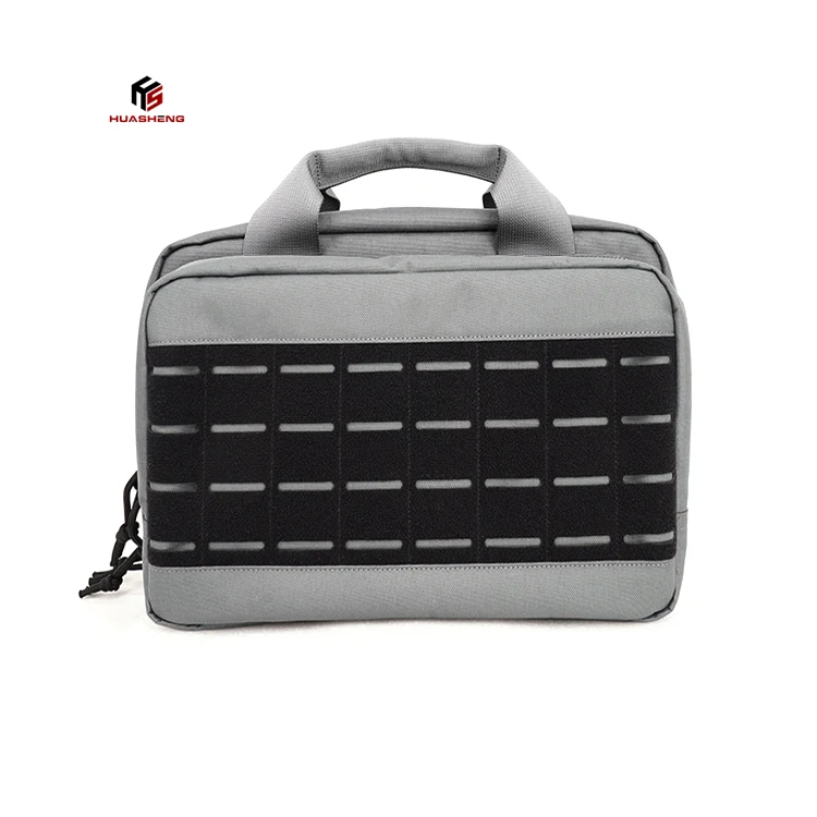 Lockable Gun Range Bag Tactical Double Gun Bag Shooting Range Magazine ...