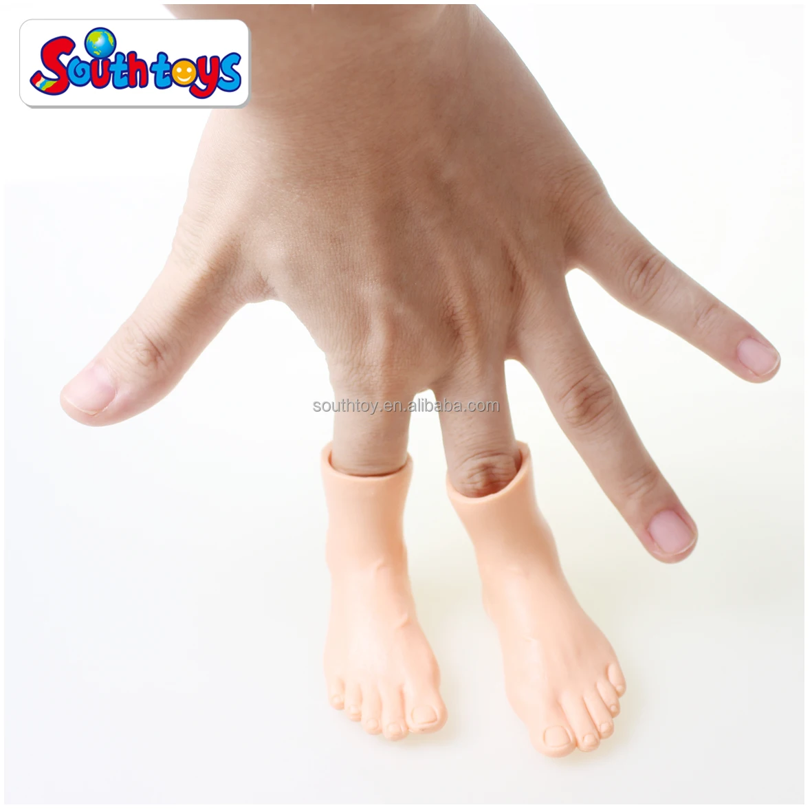 Novelty Rubber Finger Feet - Fun Finger Puppets for Kids