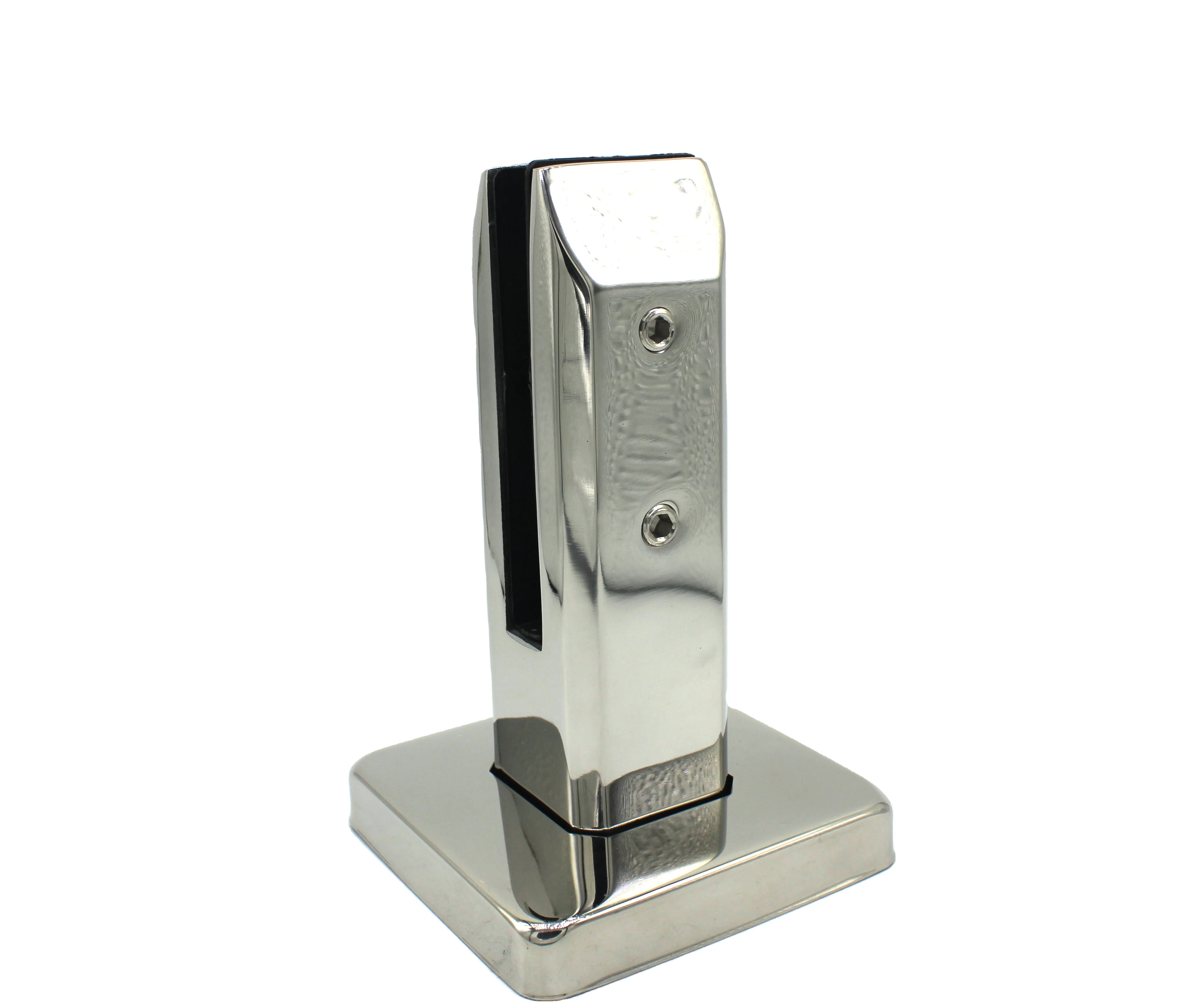 Stainless Steel Square Glass Spigots Pool Fence Spigot Clamp Stairs ...